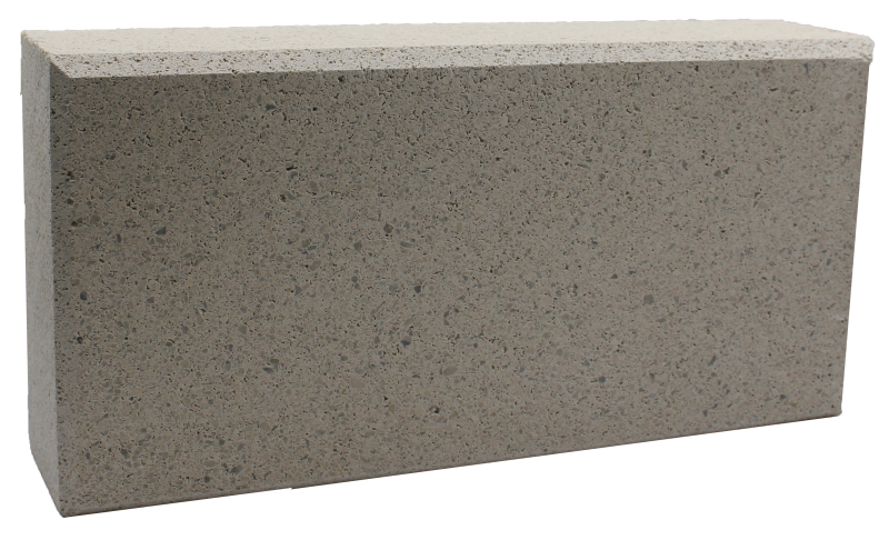 Bloc de béton régulier Shouldice - Tapestry avec chanfrein - 3,5po x 7 ...