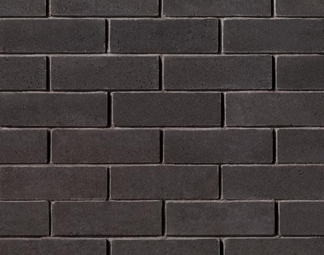 Brique de béton Melville Slik de Permacon - Couleur Noir Rockland - Format 3.9 - Groupe Giroux ...